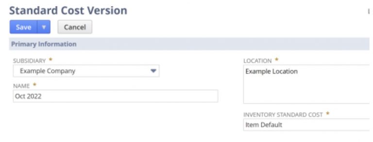 Standard Costing in NetSuite Explained – Swyft ERP – NetSuite Partners ...