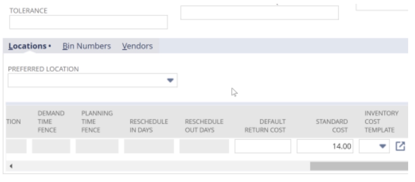 Standard Costing In Netsuite Explained Swyft Erp Netsuite Partners Consultants And Developers